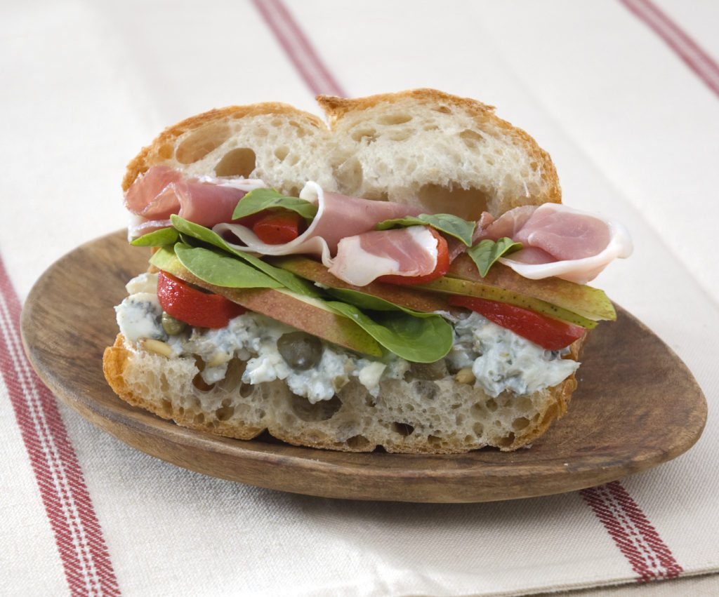 Jeff's Prosciutto Pear Sandwich | Jeff's Garden Foods